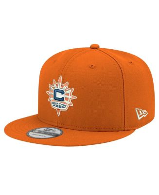 New Era Men's and Women's Orange Connecticut Sun Logo 9FIFTY Snapback ...