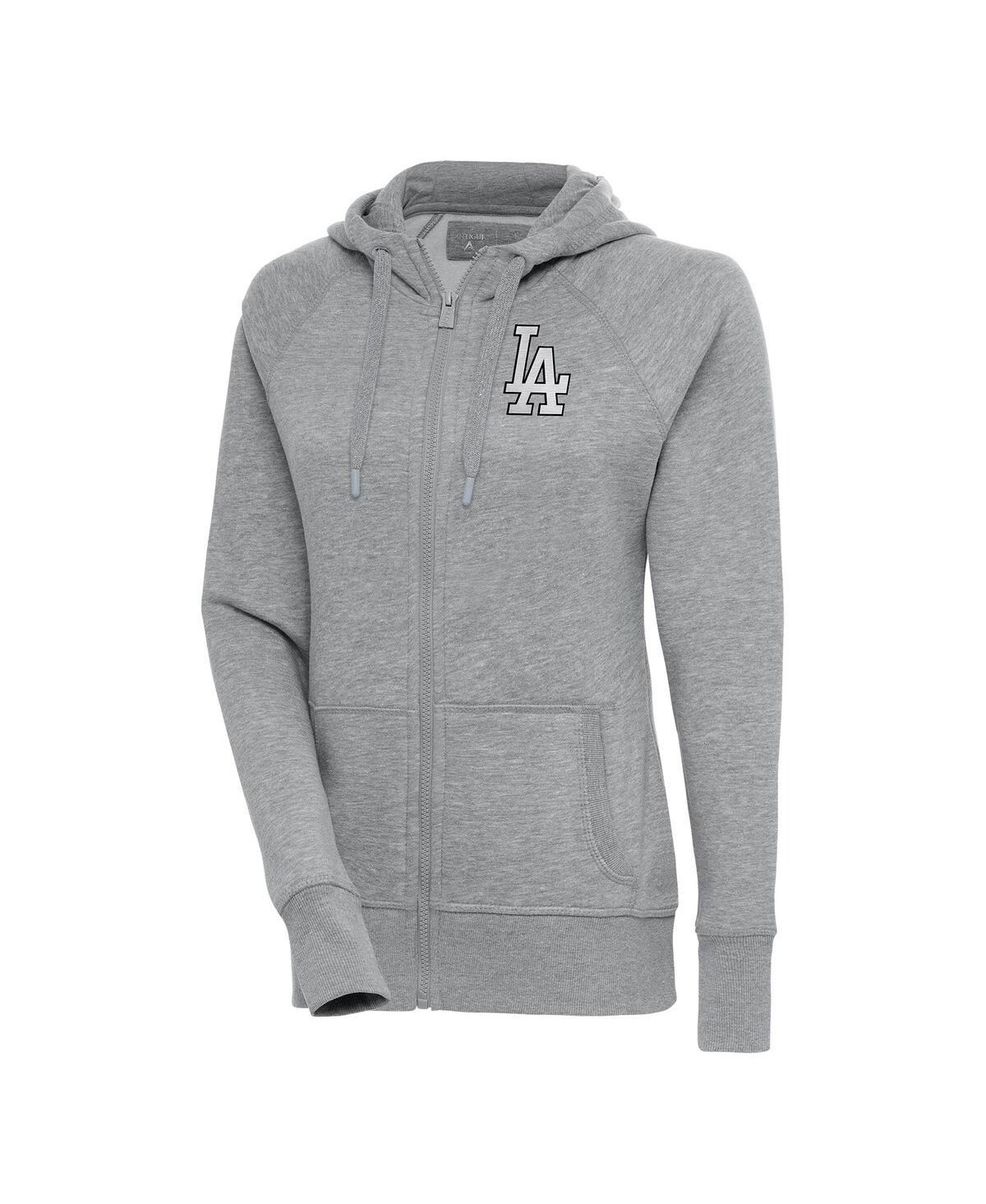 Click here for Antigua Womens Heather Gray Los Angeles Dodgers Br... prices