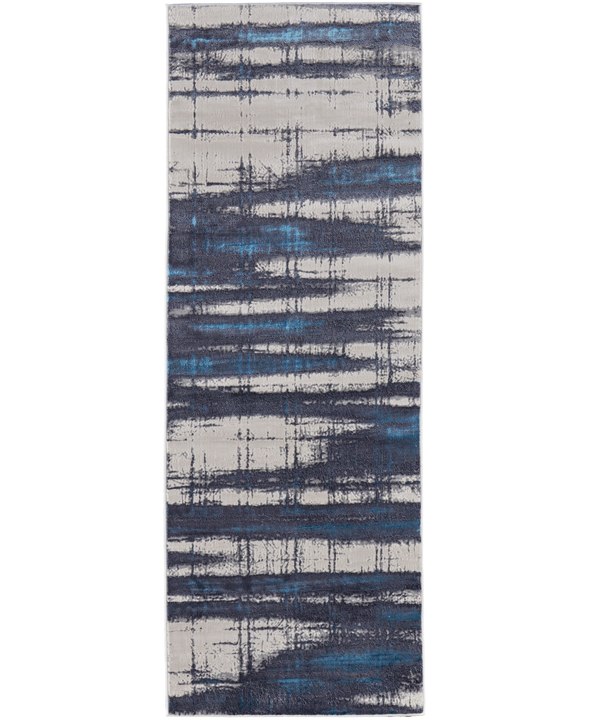 Click here for Feizy Indio 39GZF 210x710 Runner Area Rug - Ivory... prices