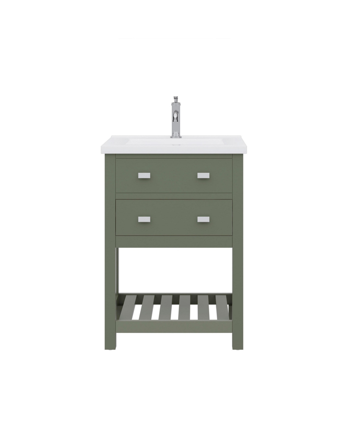 Click here for Viola 24 in. W x 18 in. D Bath Vanity in Glacial G... prices