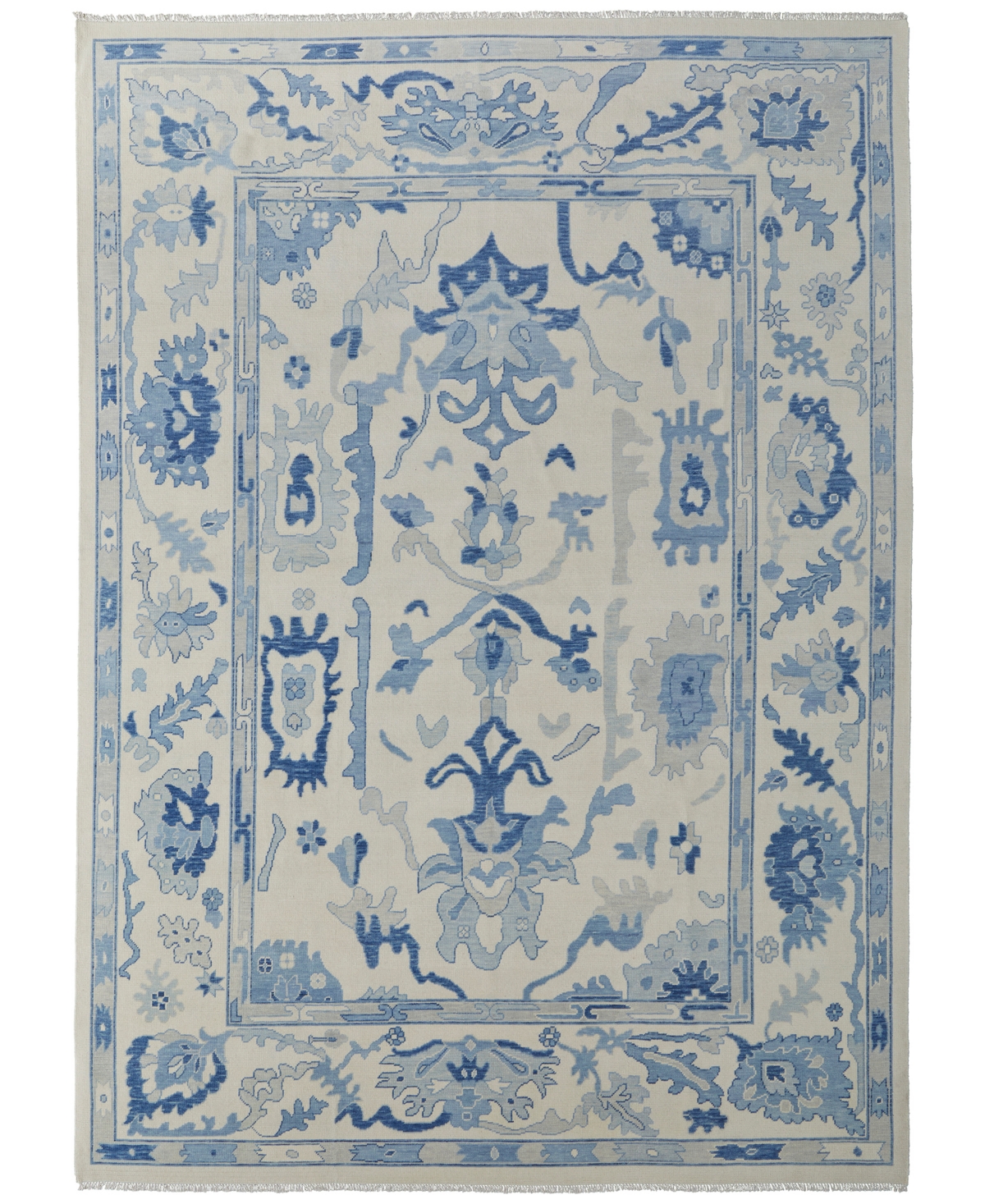 Click here for Feizy Karina 69G7F 56x86 Area Rug - Ivory  Blue prices