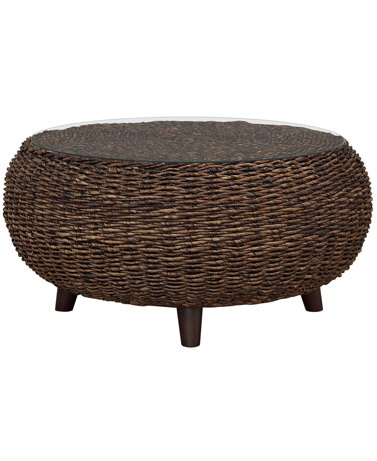 Click here for Gallerie Decor 31.5 Woven Rattan Stonebridge Coffe... prices