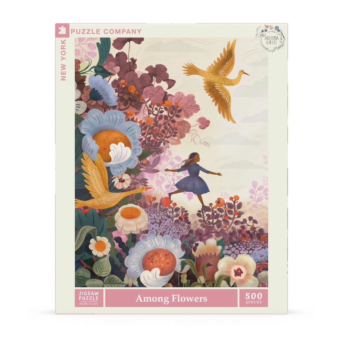 Click here for New York Puzzle Company Among Flowers 500 Piece Pu... prices