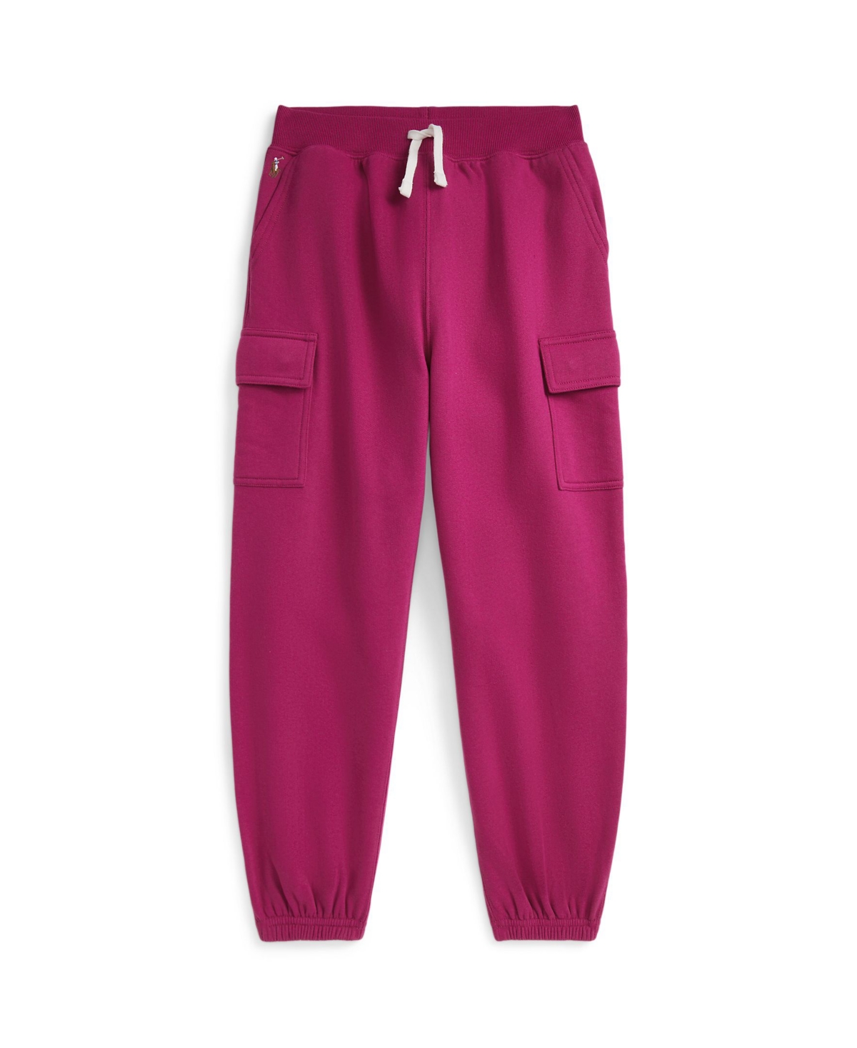 Polo Ralph Lauren Big Girls Fleece Cargo Pants - Preppy Pink