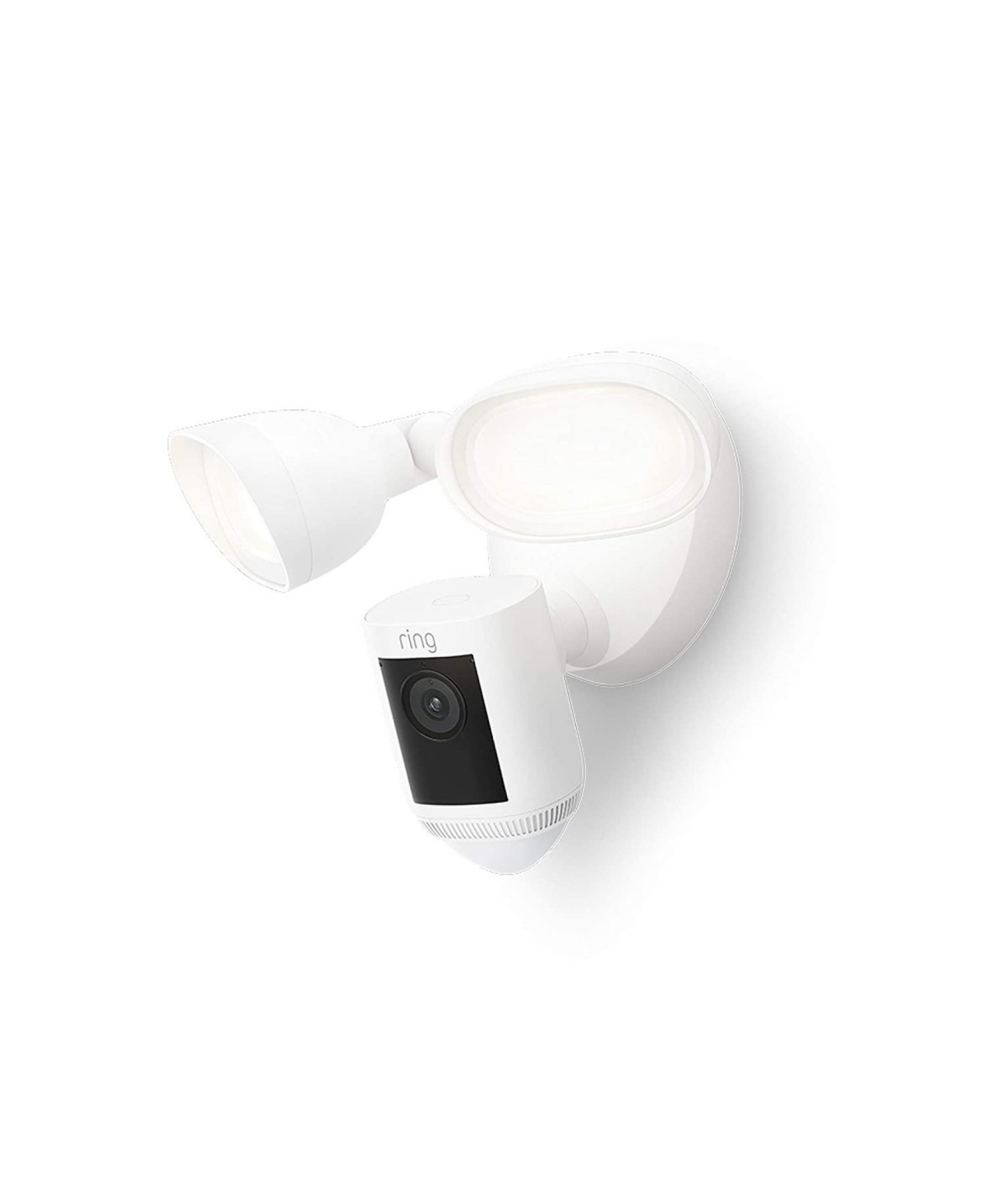 Click here for Ring Floodlight Cam Pro Plug-In in White - White prices
