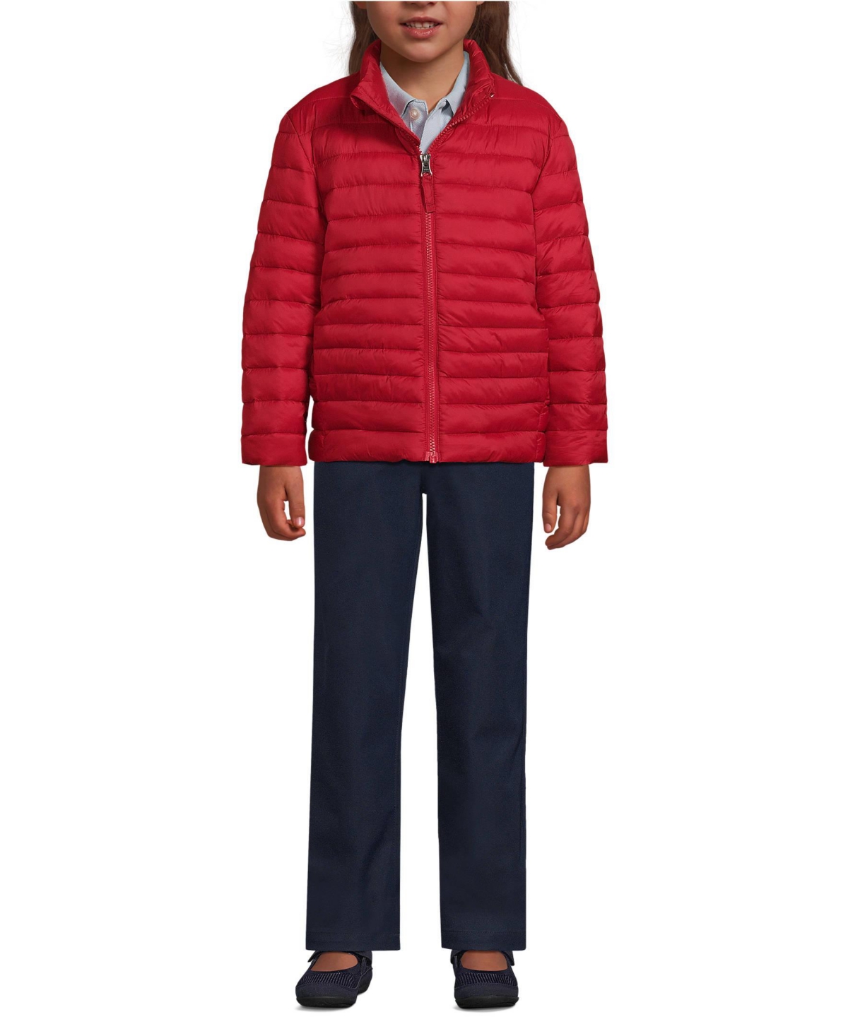 Click here for Lands End Kids Insulated Jacket - Red prices
