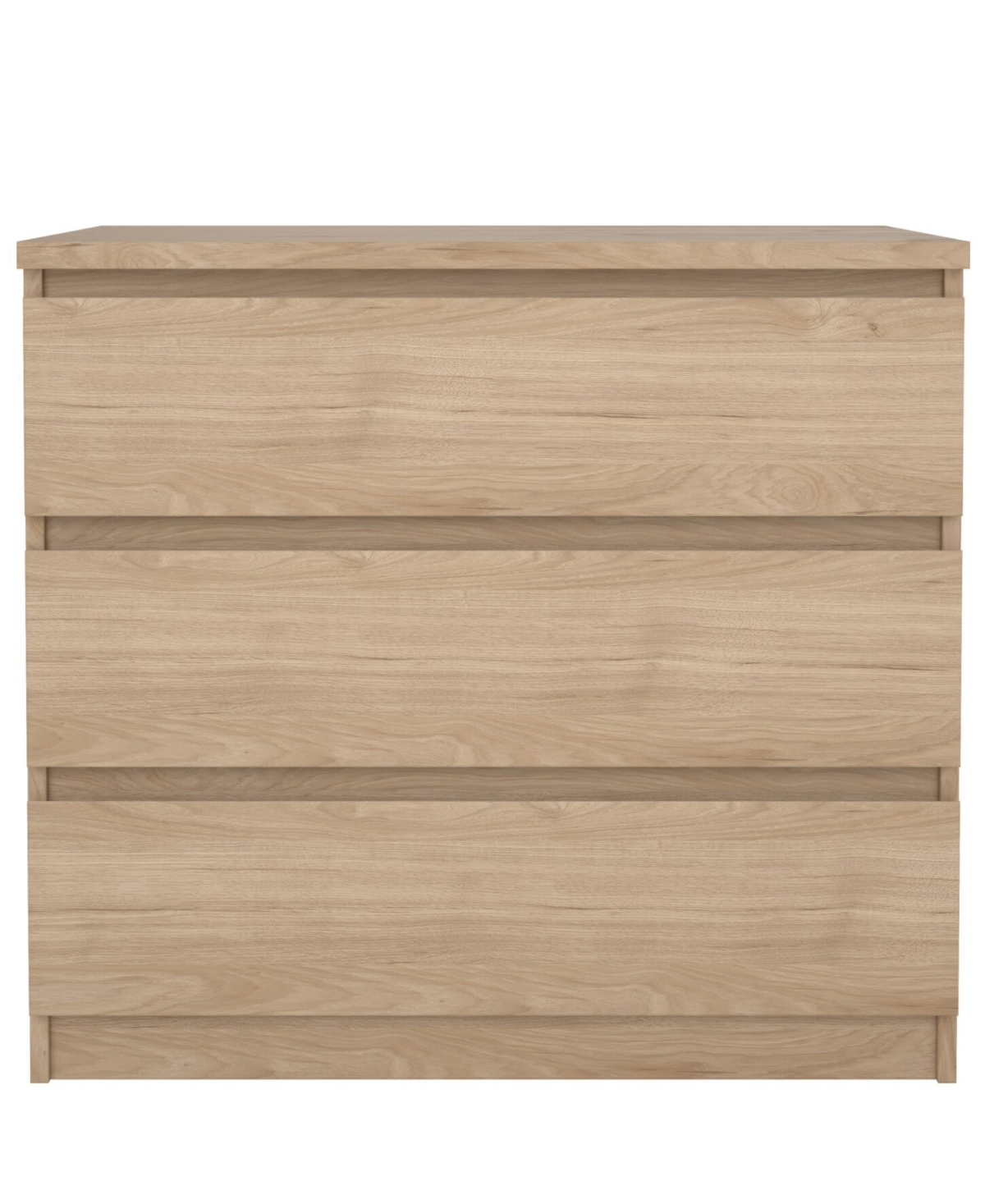 Click here for Tvilum 26.77 Wood 3 Drawer Chest - Jackson Hickory prices