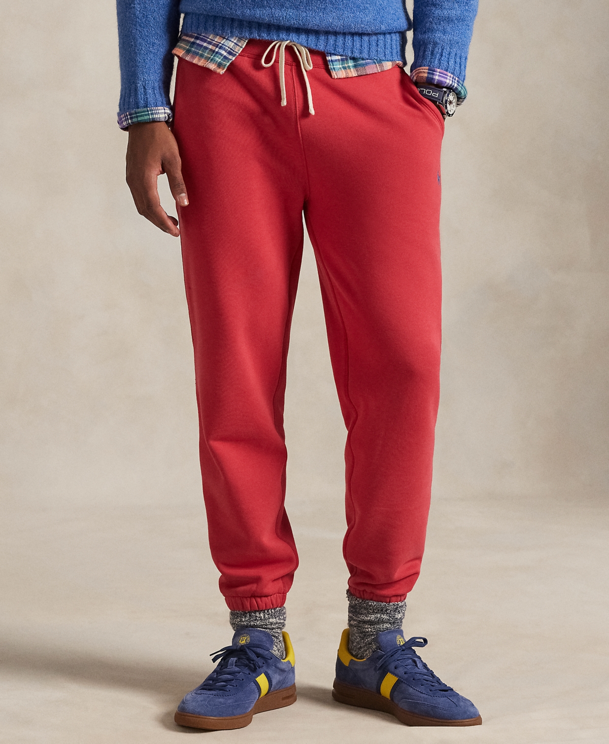 Click here for Polo Ralph Lauren Mens Cotton-Blend-Fleece Pants -... prices