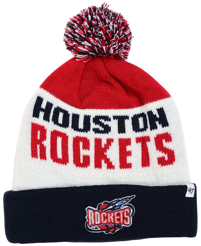 '47 Brand Houston Rockets Crossblock Knit Hat - Macy's