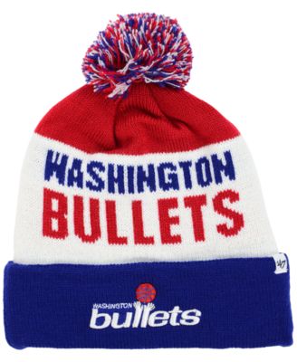 '47 Brand Washington Bullets Crossblock Knit Hat - Macy's