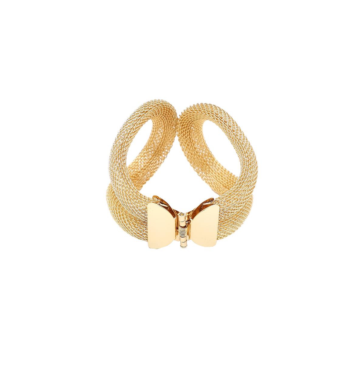 Click here for Sohi Curved Cuff Bracelet - Gold prices