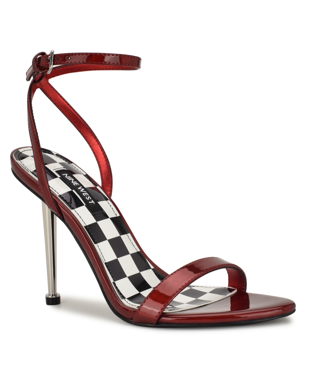 Click here for Nine West Womens Reina Ankle Strap Stiletto Sandal... prices