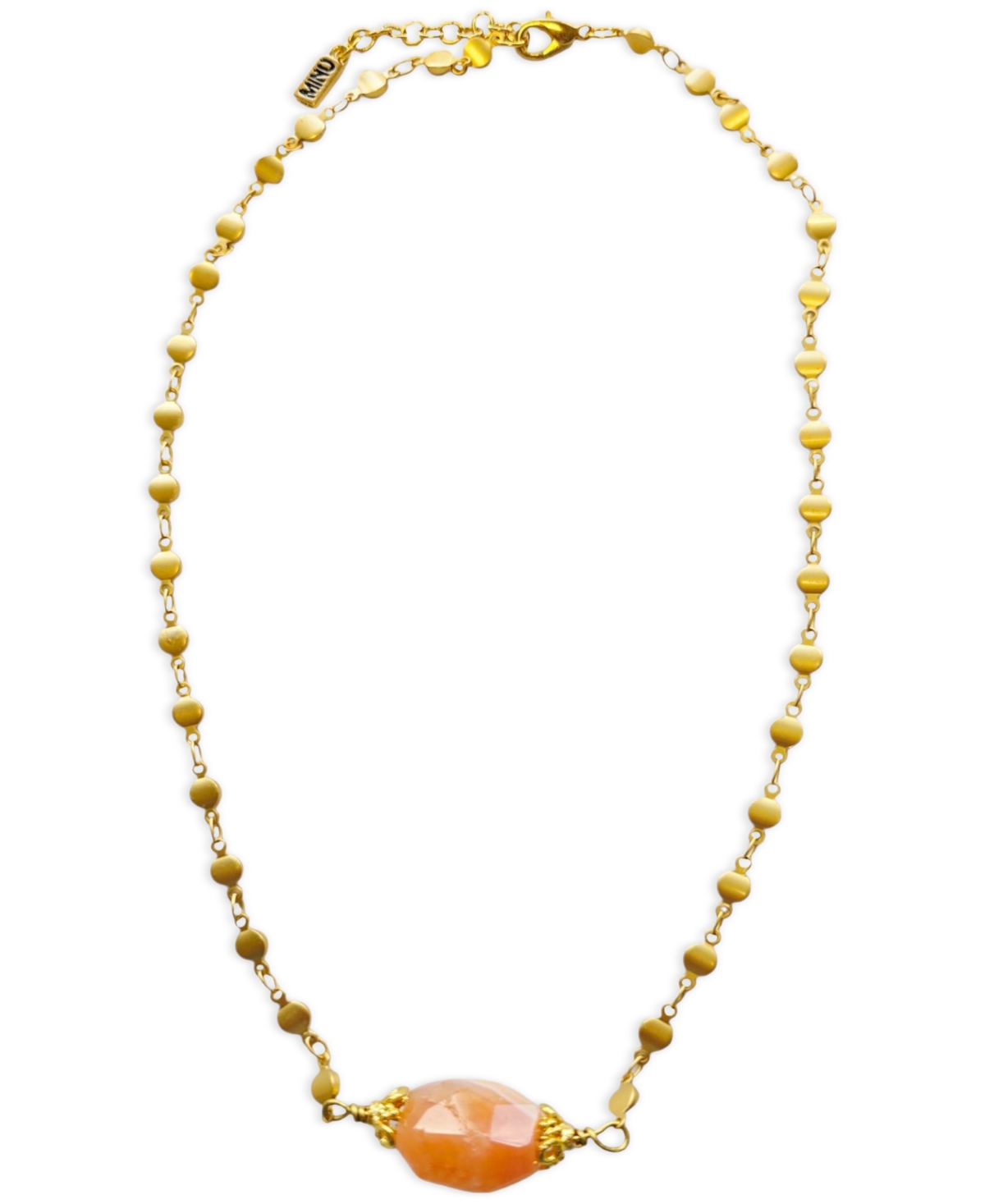 Click here for Minu Jewels Gemstone Statement Necklace  16 + 2 ex... prices