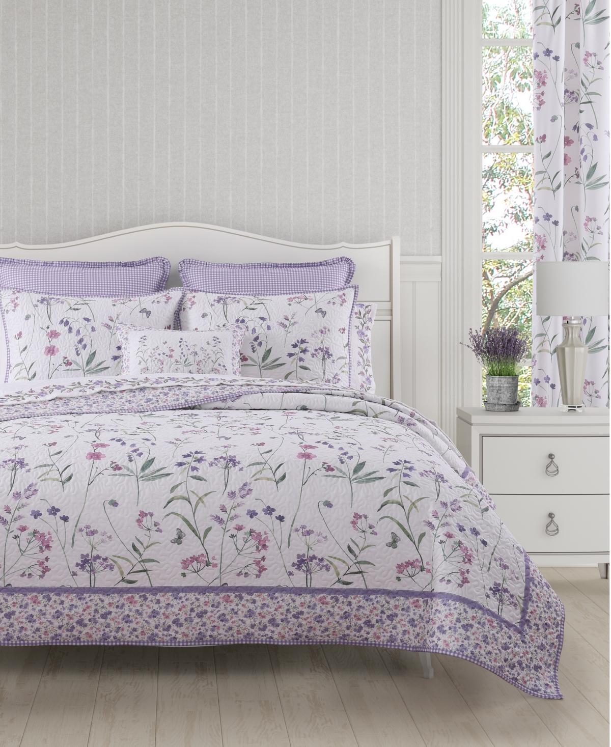 Click here for Royal Court Nola Floral 3-Pc. Quilt Set  King/Cali... prices