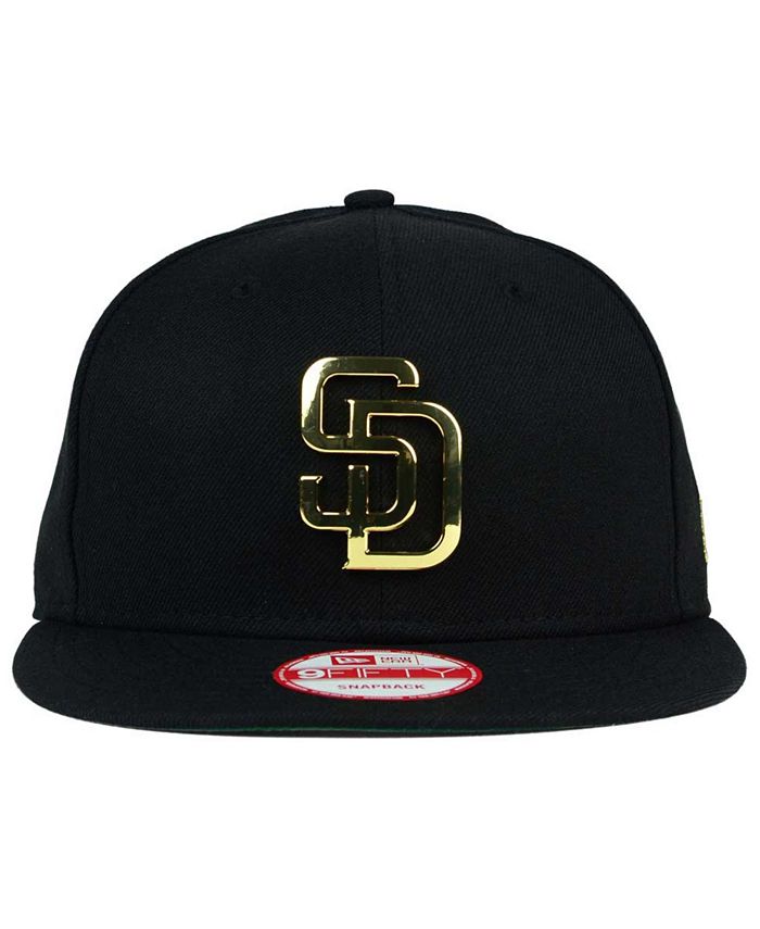 New Era San Diego Padres League O'Gold 9FIFTY Snapback Cap - Macy's