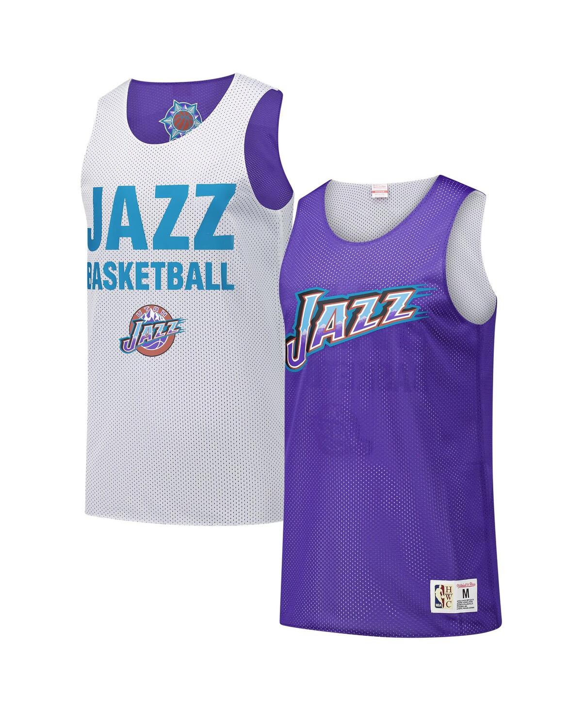 Click here for Mitchell & Ness Mens Purple Utah Jazz Hardwood Cla... prices