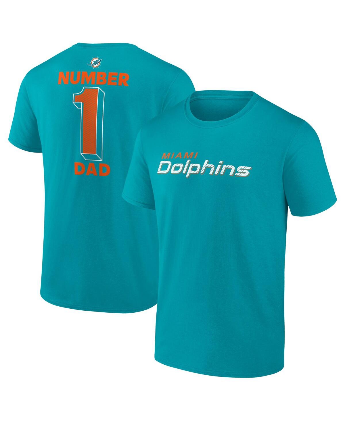 Click here for Fanatics Mens Aqua Miami Dolphins Big Tall Number... prices