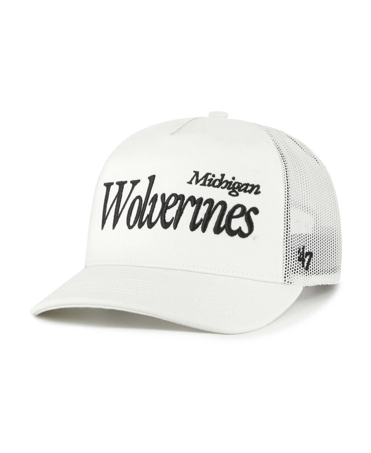 Click here for 47 Brand Mens and Womens Cream Michigan Wolverines... prices