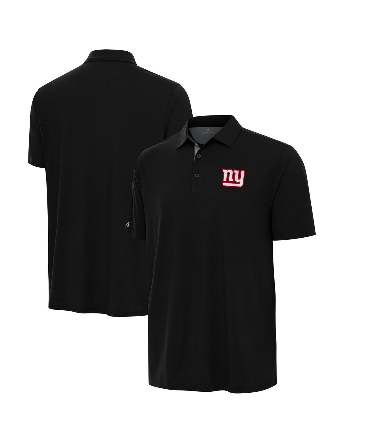 Click here for Antigua Mens Black/Gray New York Giants Era Polo S... prices