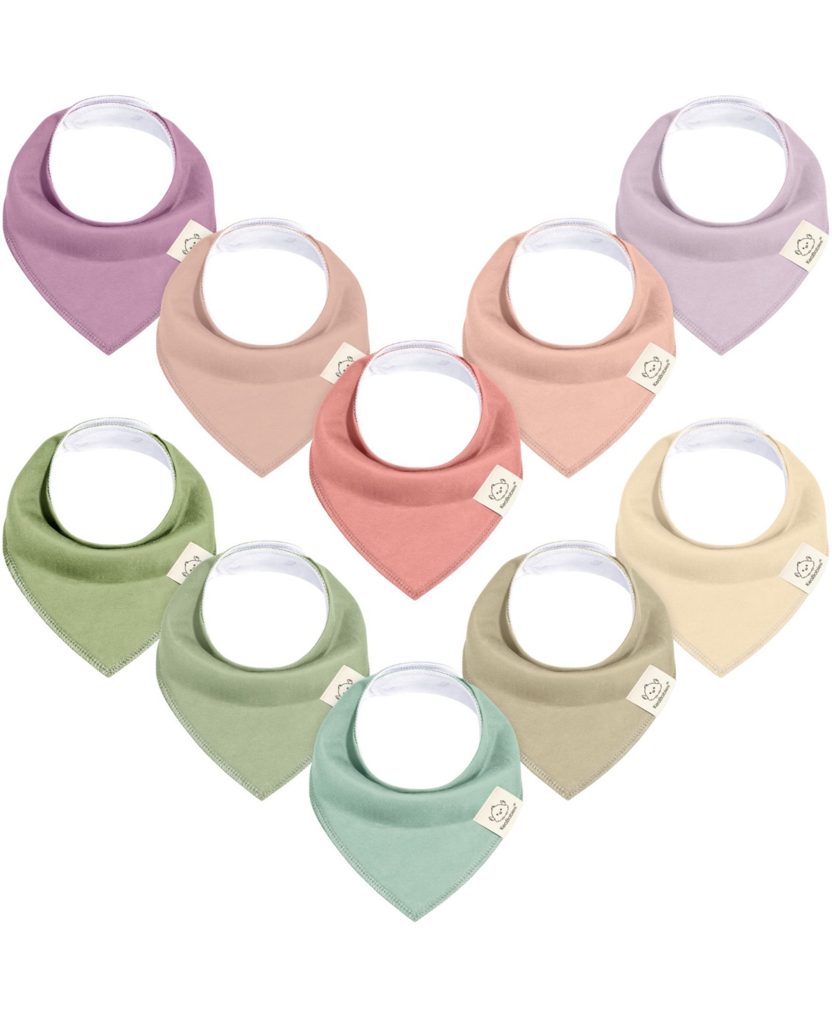 Click here for KeaBabies 10pk Baby Bandana Bibs  Cotton Baby Droo... prices