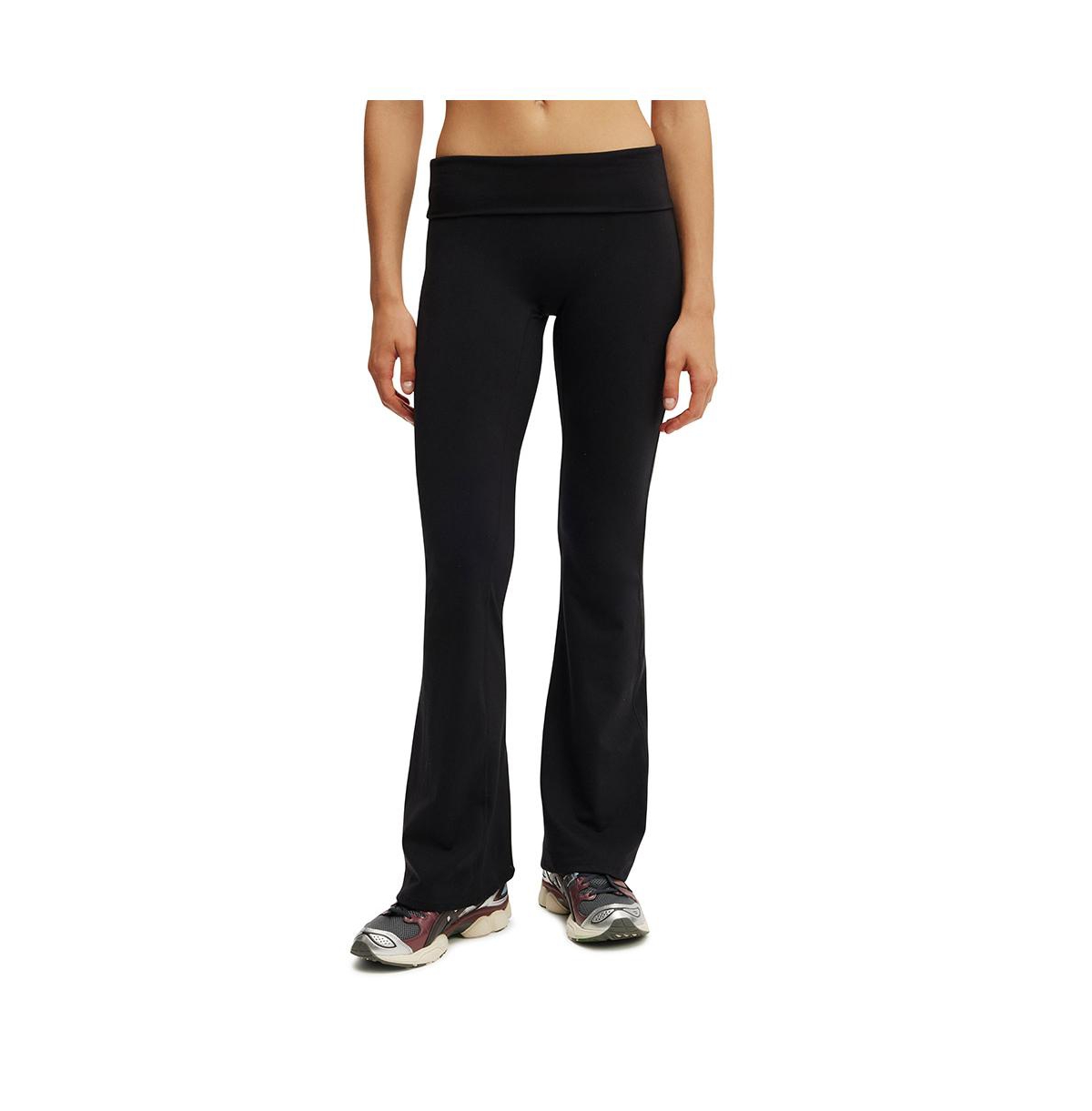 Click here for Cotton On Womens Active Ultra Soft Roll Over Flare... prices