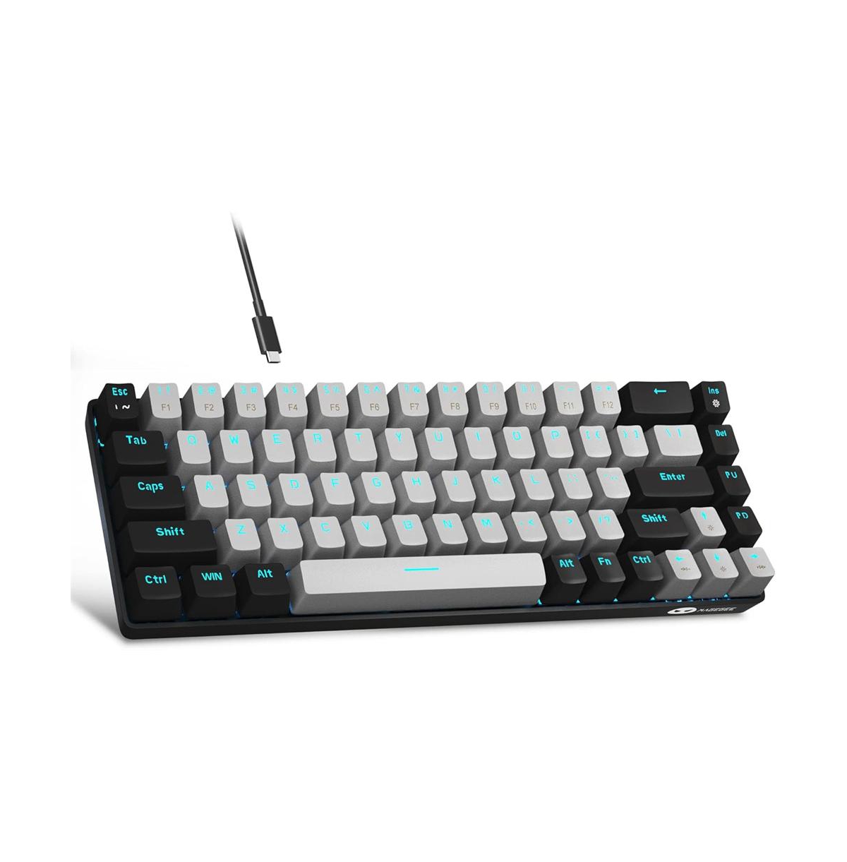 Click here for Portable 60 Mechanical Gaming Keyboard Backlit Com... prices