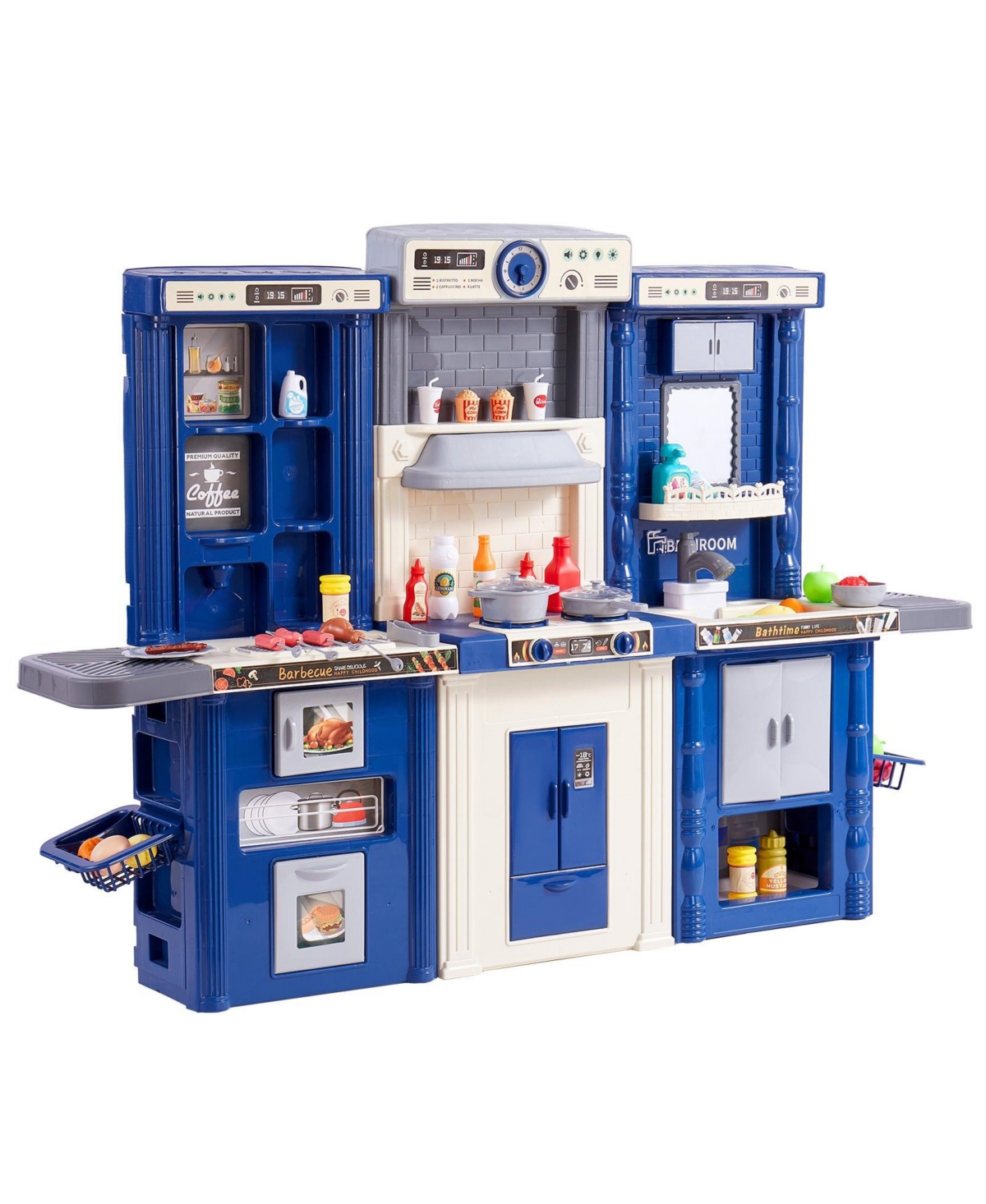 Click here for Slickblue Kids Kitchen Playset with 74 Piece Prete... prices