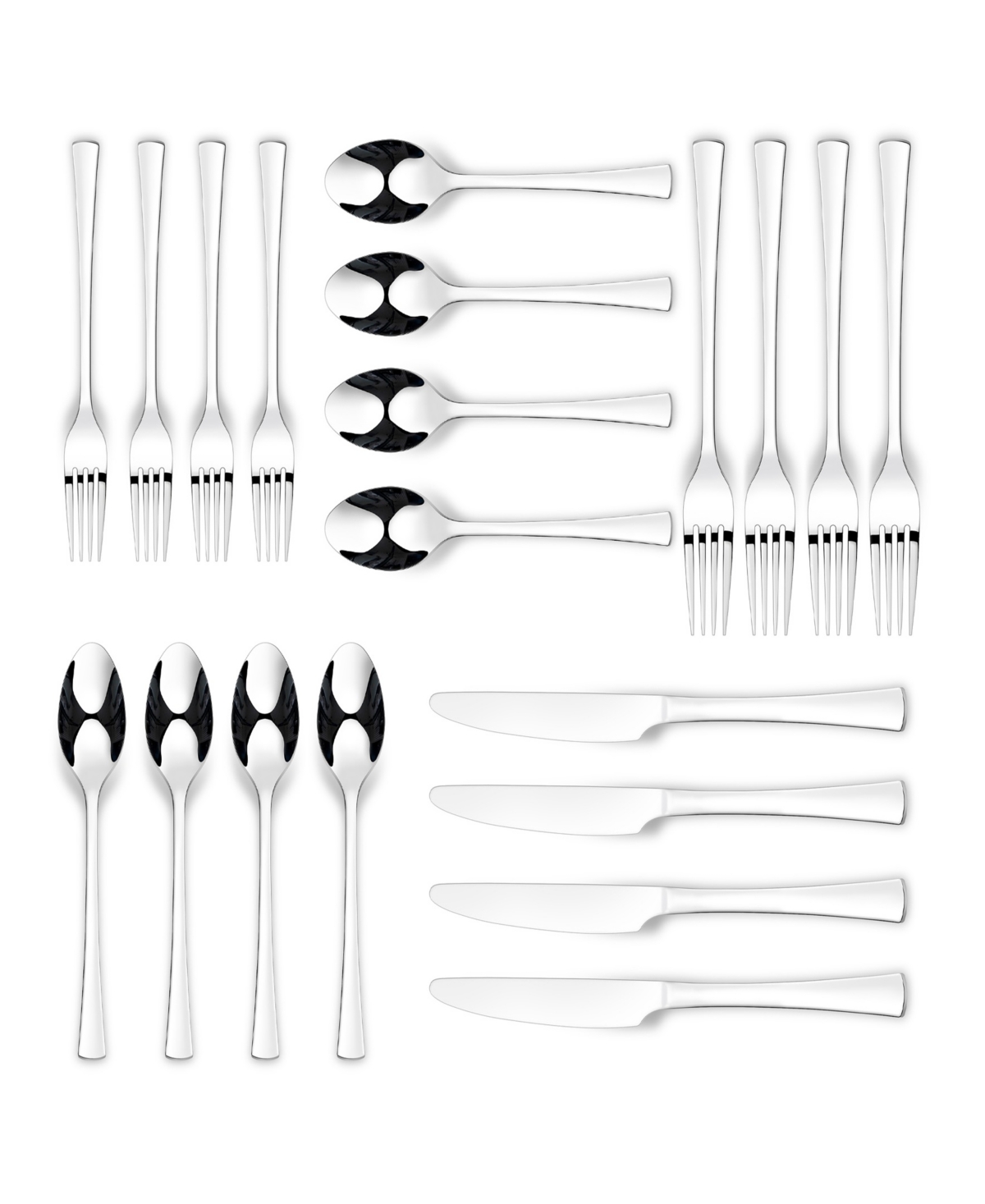 Click here for Ornative Hab 20-Pc. Flatware Set  Service for 4 -... prices