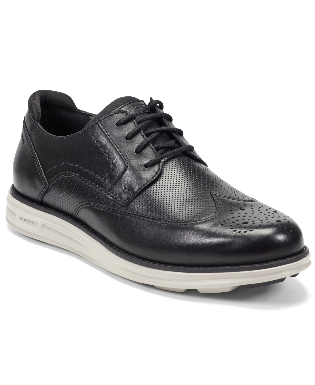 Click here for Rockport Mens Keefe Dress Cap Toe Oxford Shoe - Bl... prices