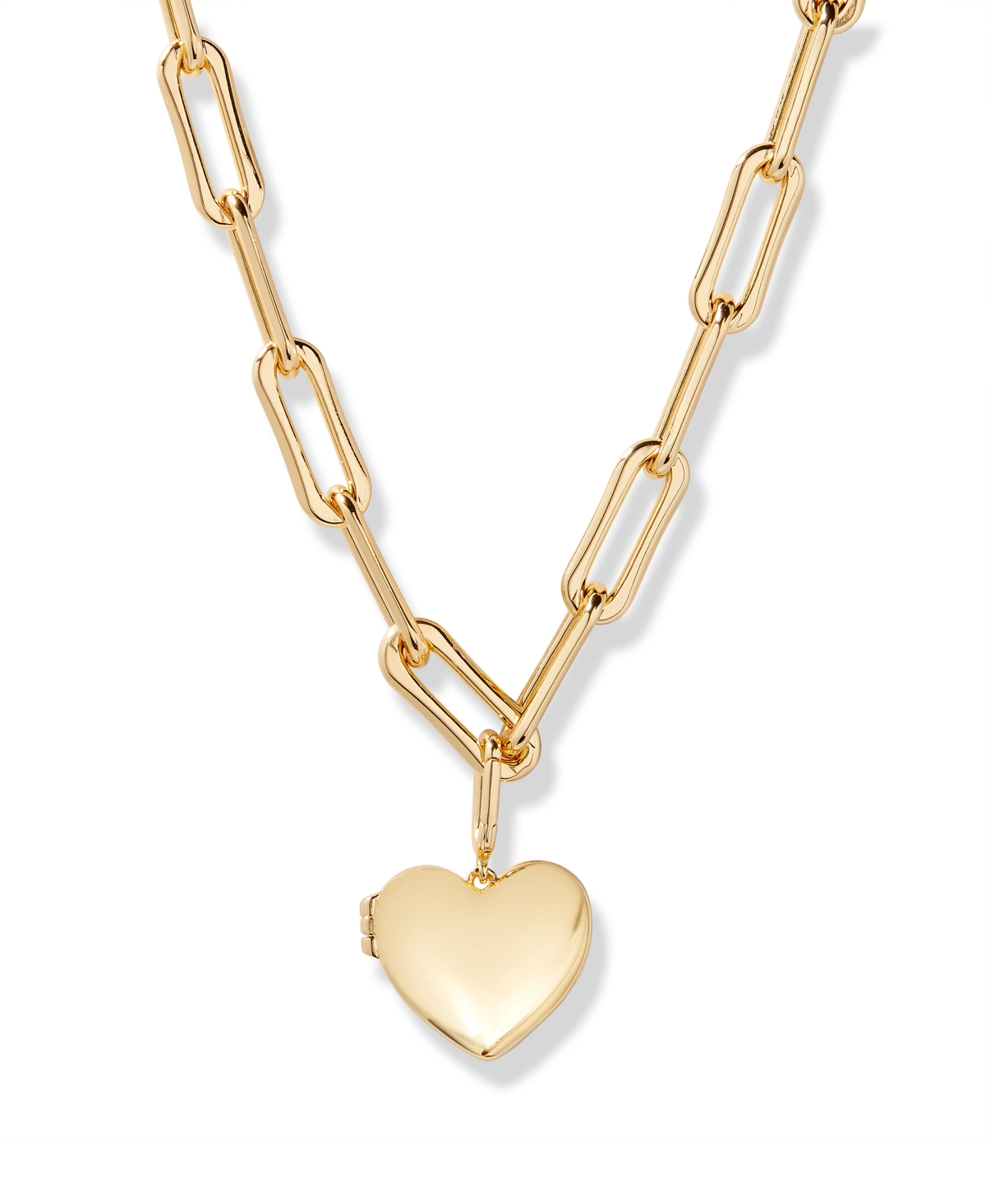 Click here for brook & york Gold Plated Cami Heart Short Pendant... prices