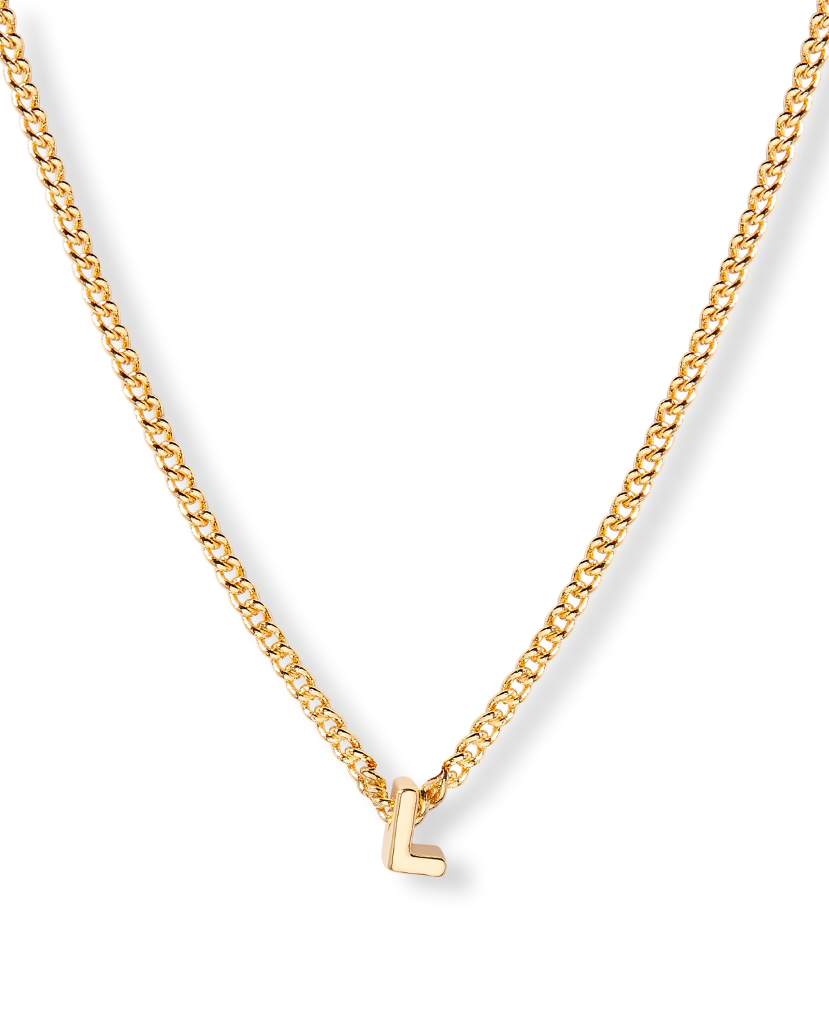 Click here for brook & york Gold Plated Kira Mini Initial Short P... prices