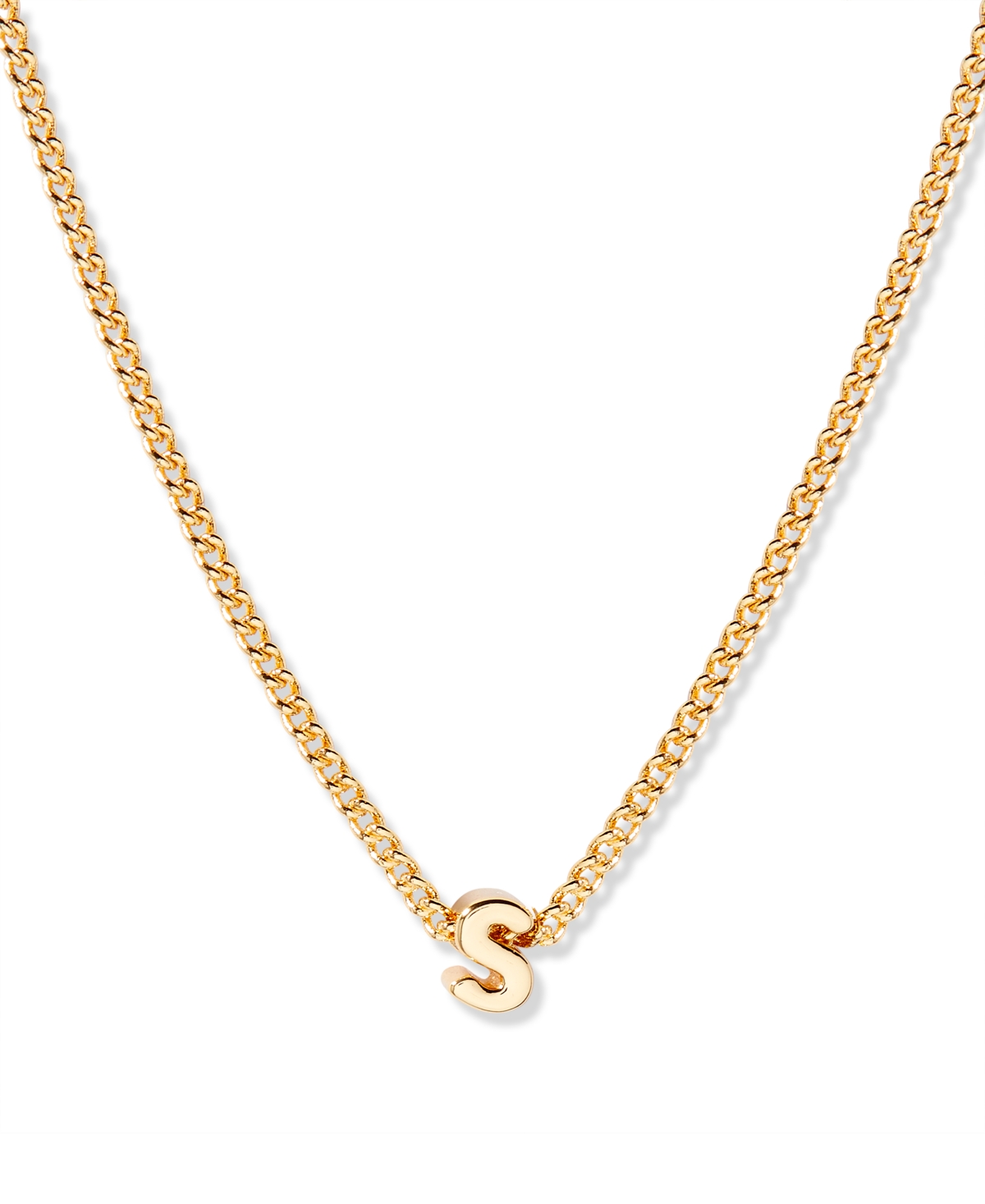 Click here for brook & york Gold Plated Kira Mini Initial Short P... prices