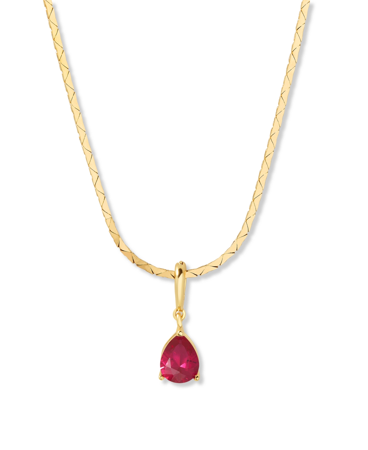 Click here for brook & york Gold Plated Melrose Teardrop Birthsto... prices