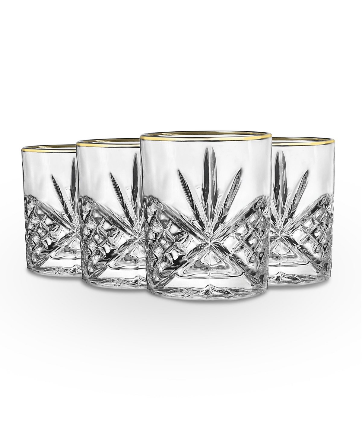 Click here for Godinger Dublin Platinum Double Old Fashioned Glas... prices