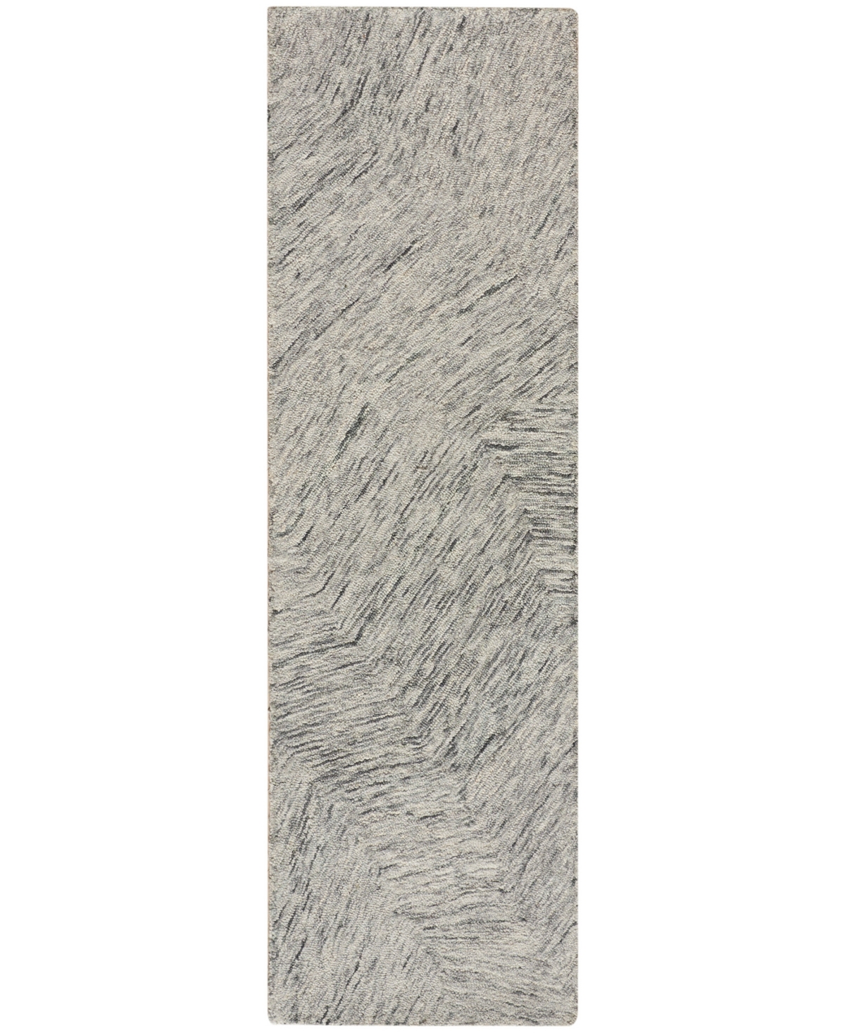 Click here for Dkny Pure Angles ANG01 22x75 Runner Area Rug - Gra... prices