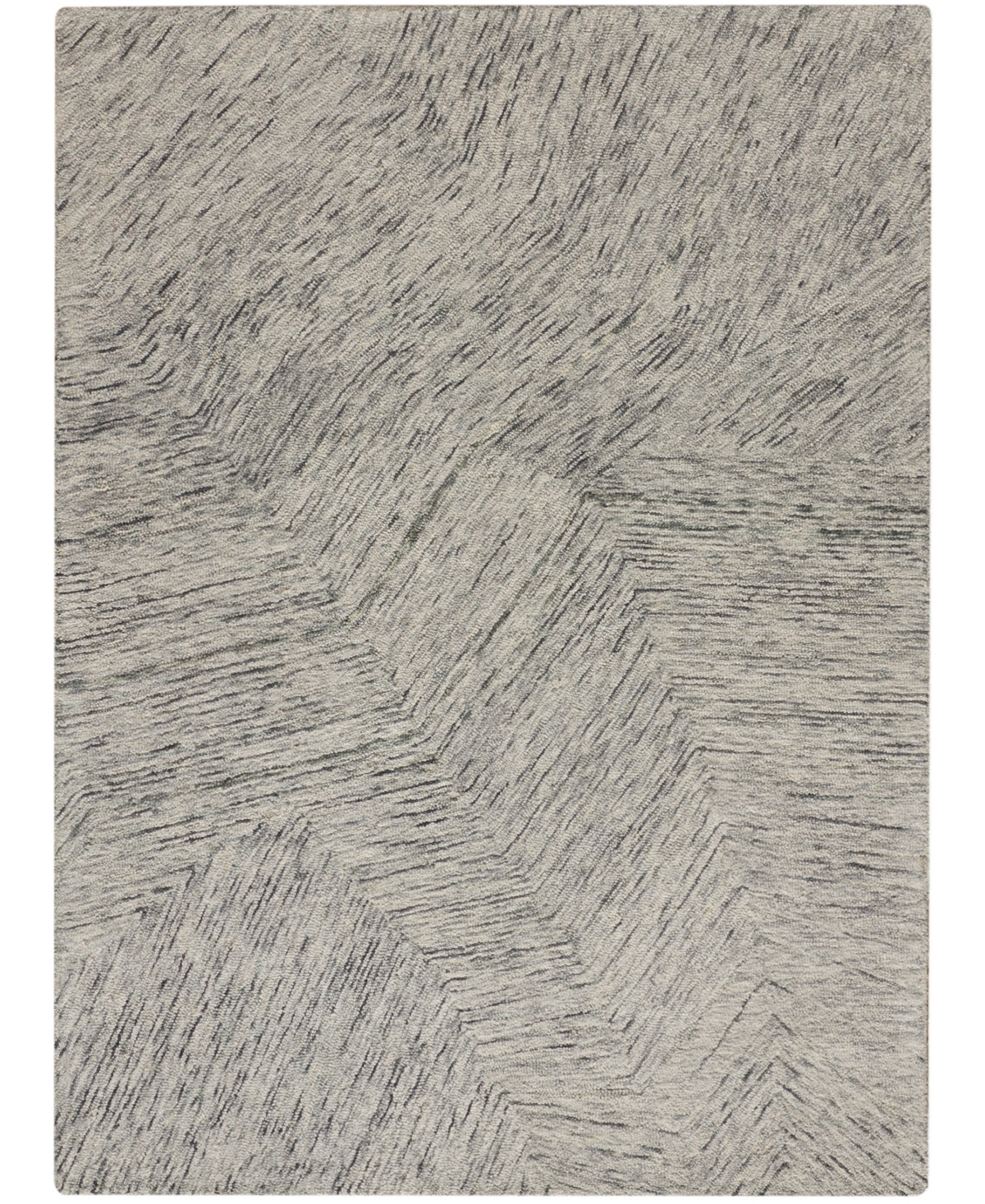 Click here for Dkny Pure Angles ANG01 52x72 Area Rug - Gray prices