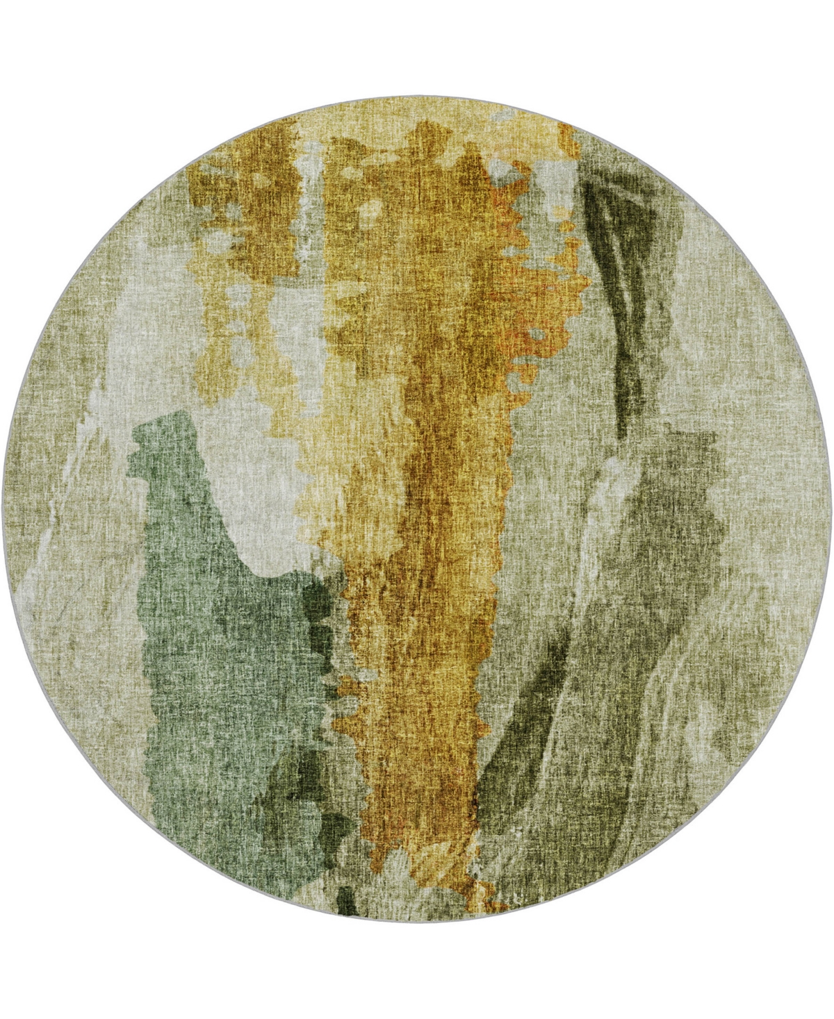 Dalyn Boca BO6 8x8 Round Area Rug - Grass