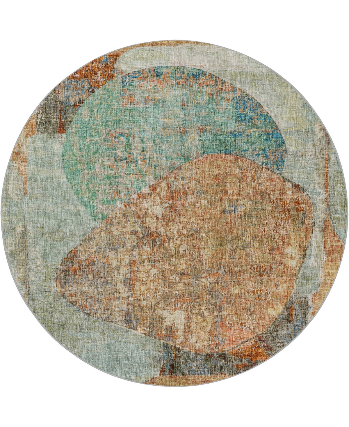 Click here for Dalyn Boca BO11 8x8 Round Area Rug - Teal prices