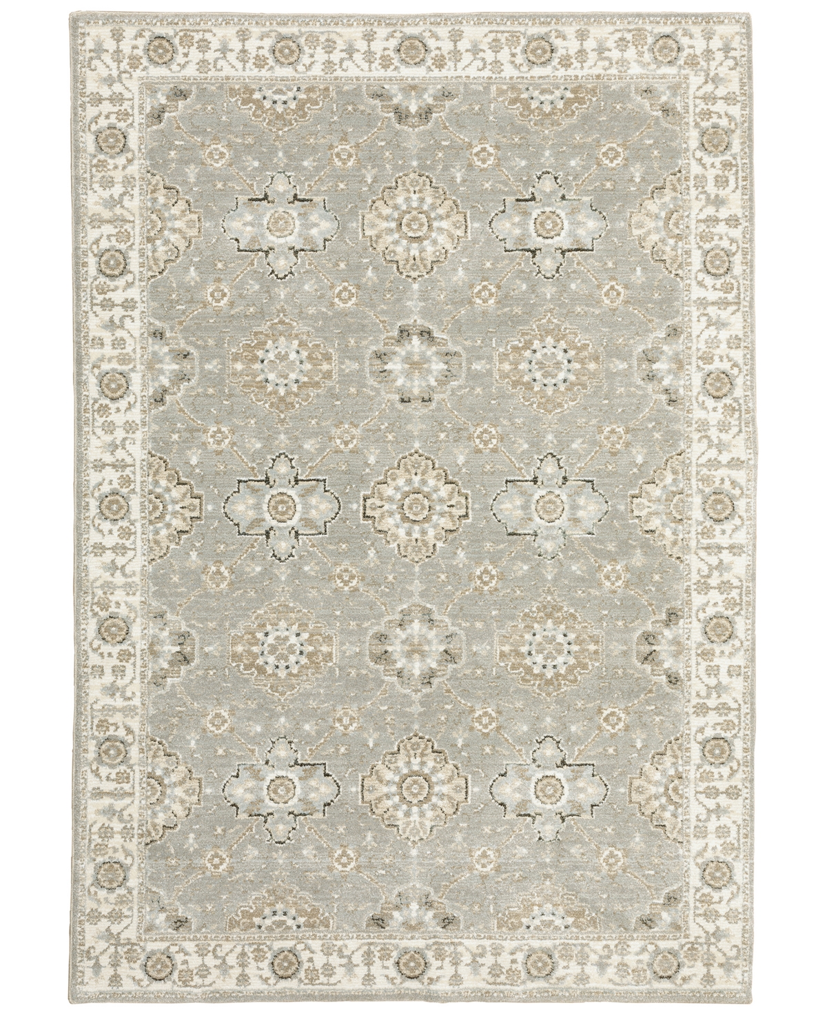 Click here for Oriental Weavers Andorra 8929H 33x52 Area Rug - Gr... prices