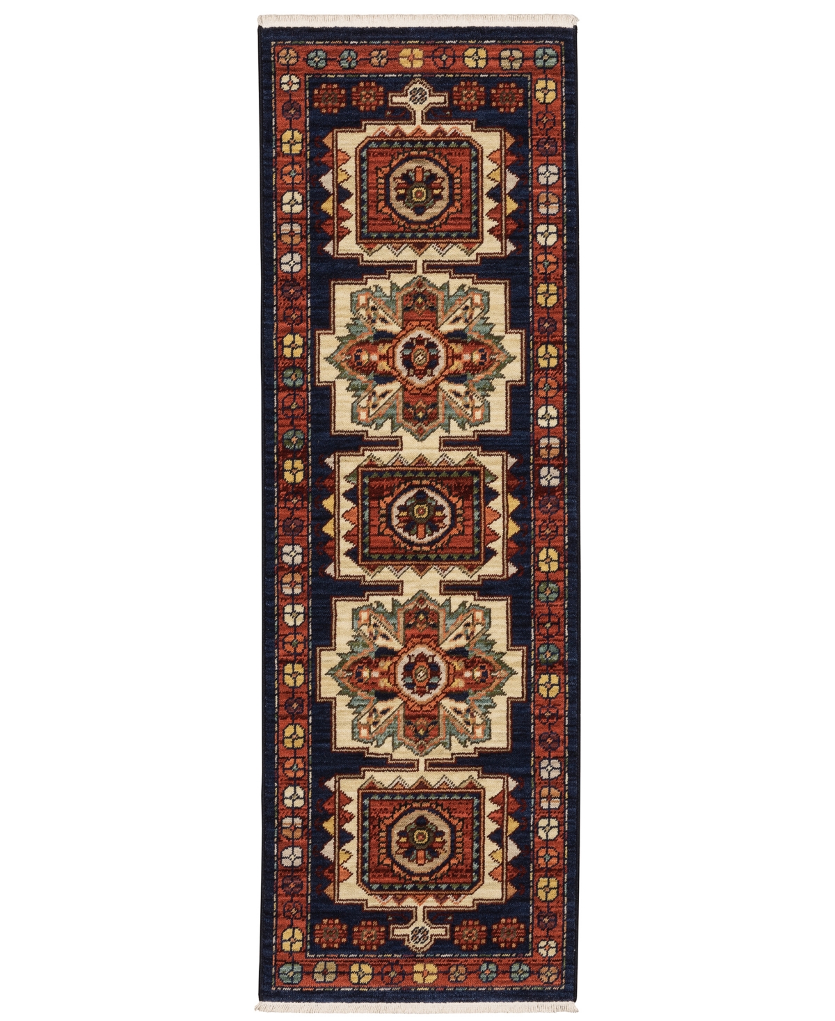 Click here for Oriental Weavers Lilihan 090B6 2x6 Runner Area Rug... prices
