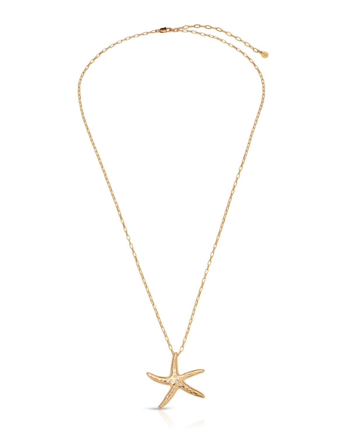 Click here for Ettika Starfish Luxe Pendant Necklace - Gold prices