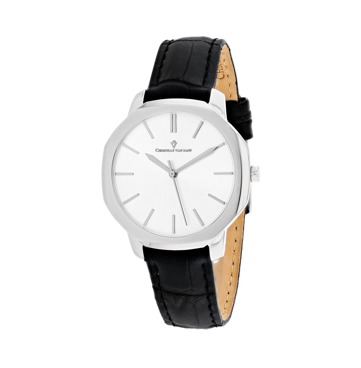 Click here for Christian Van Sant Womens Octave Slim Silver Dial... prices