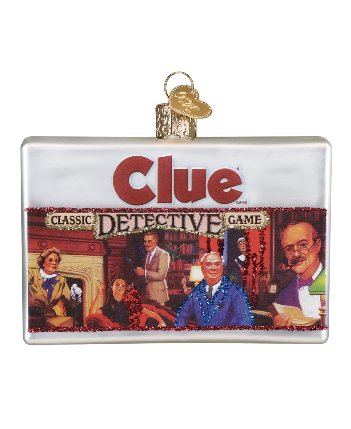 Click here for Old World Christmas 2.75 Hasbro Clue Game Ornament... prices