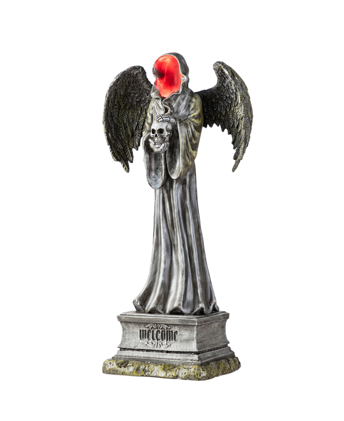 Click here for Glitzhome 24 Lighted Halloween Grim Reaper Resin P... prices