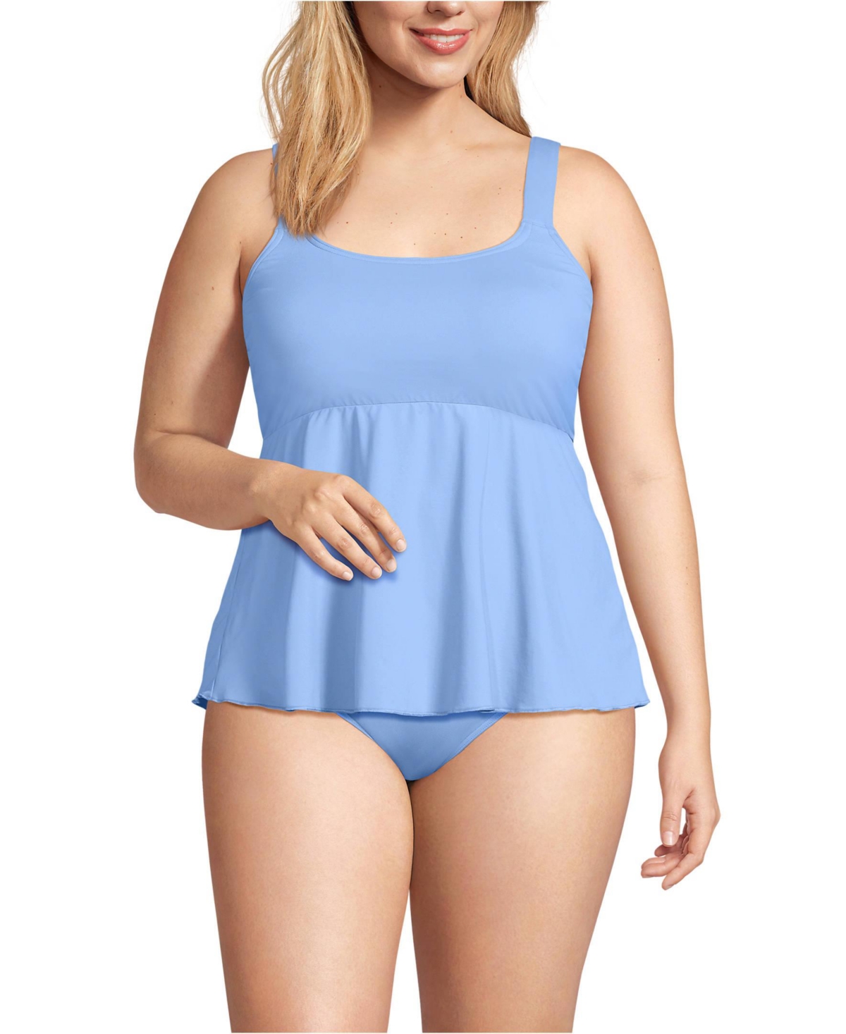 Click here for Lands End Womens Plus Size Adjustable Scoop Neck F... prices