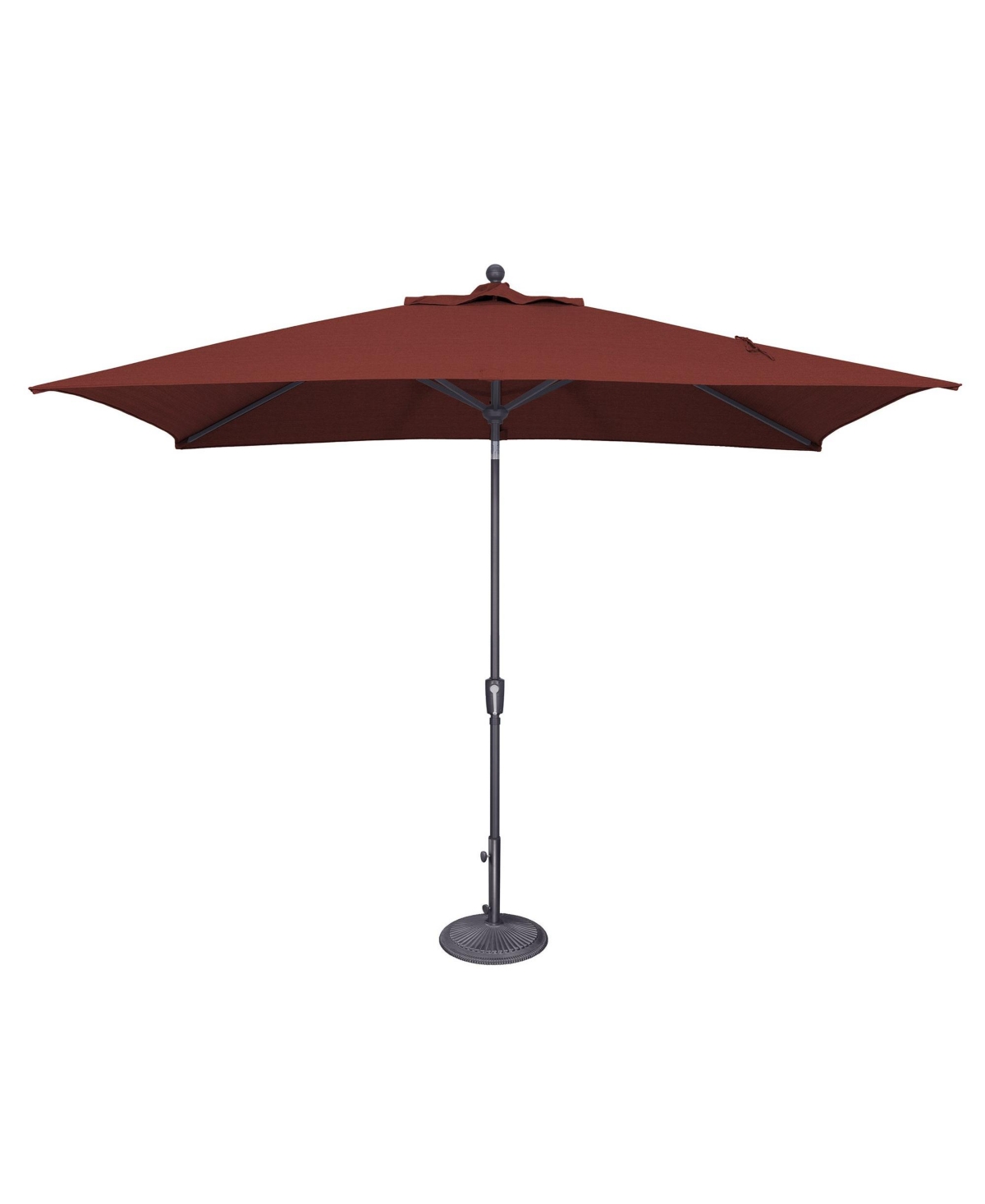 Click here for Mondawe 6.6FTx10FT Rectangle Patio Umbrella with P... prices