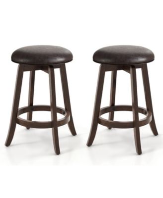 Click here for Slickblue Upholstered Bar Stool With Swivel Round... prices
