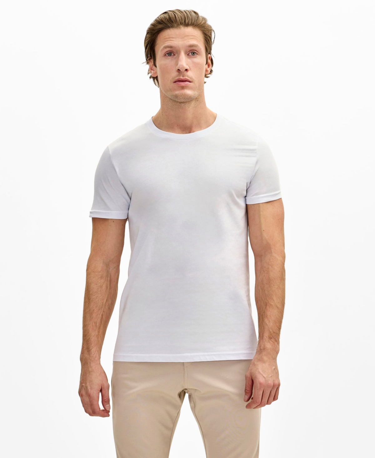 Click here for Ron Tomson Mens Lightweight Cotton Crewneck T-Shir... prices
