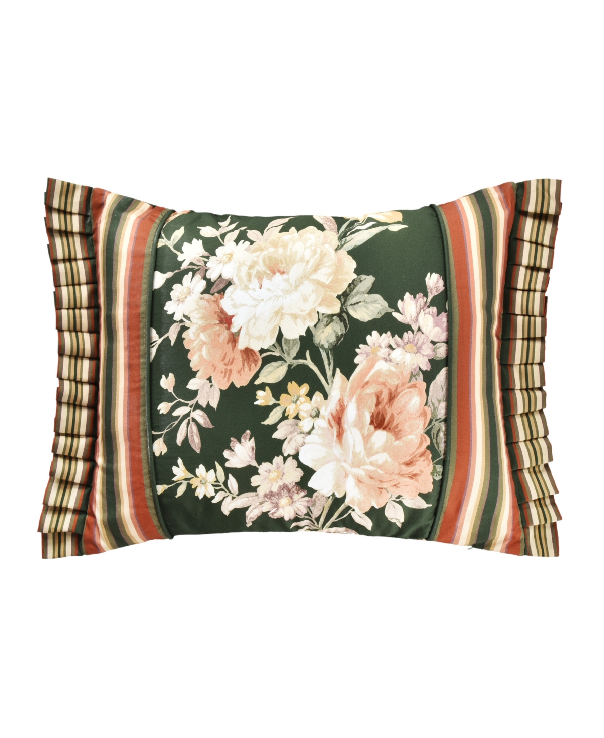 Piper & Wright Brittany Cotton Boudoir Decorative Pillow  15 x 20 - Forest