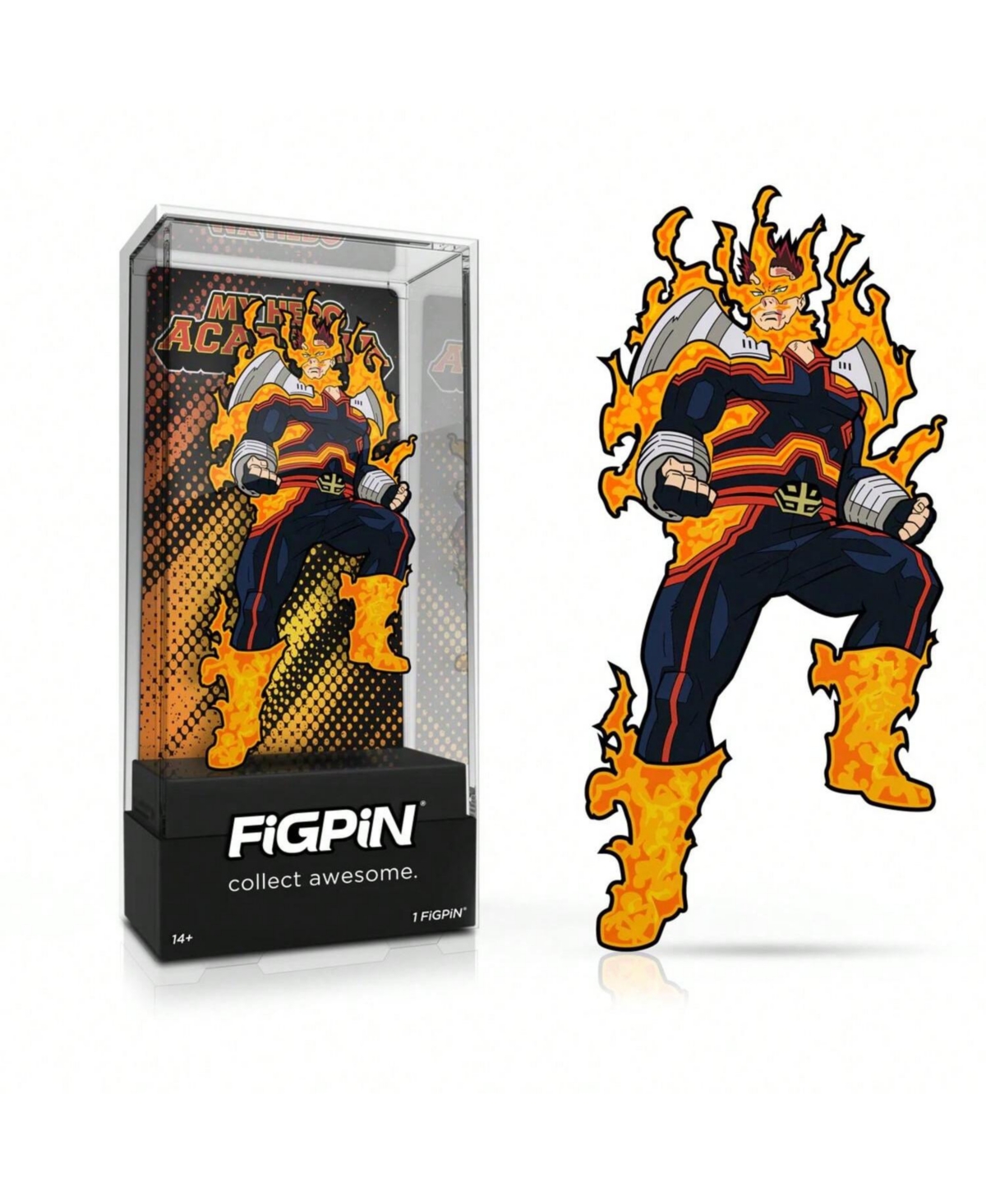Click here for FiGPiN - My Hero Academia - Endeavor Glow in the D... prices